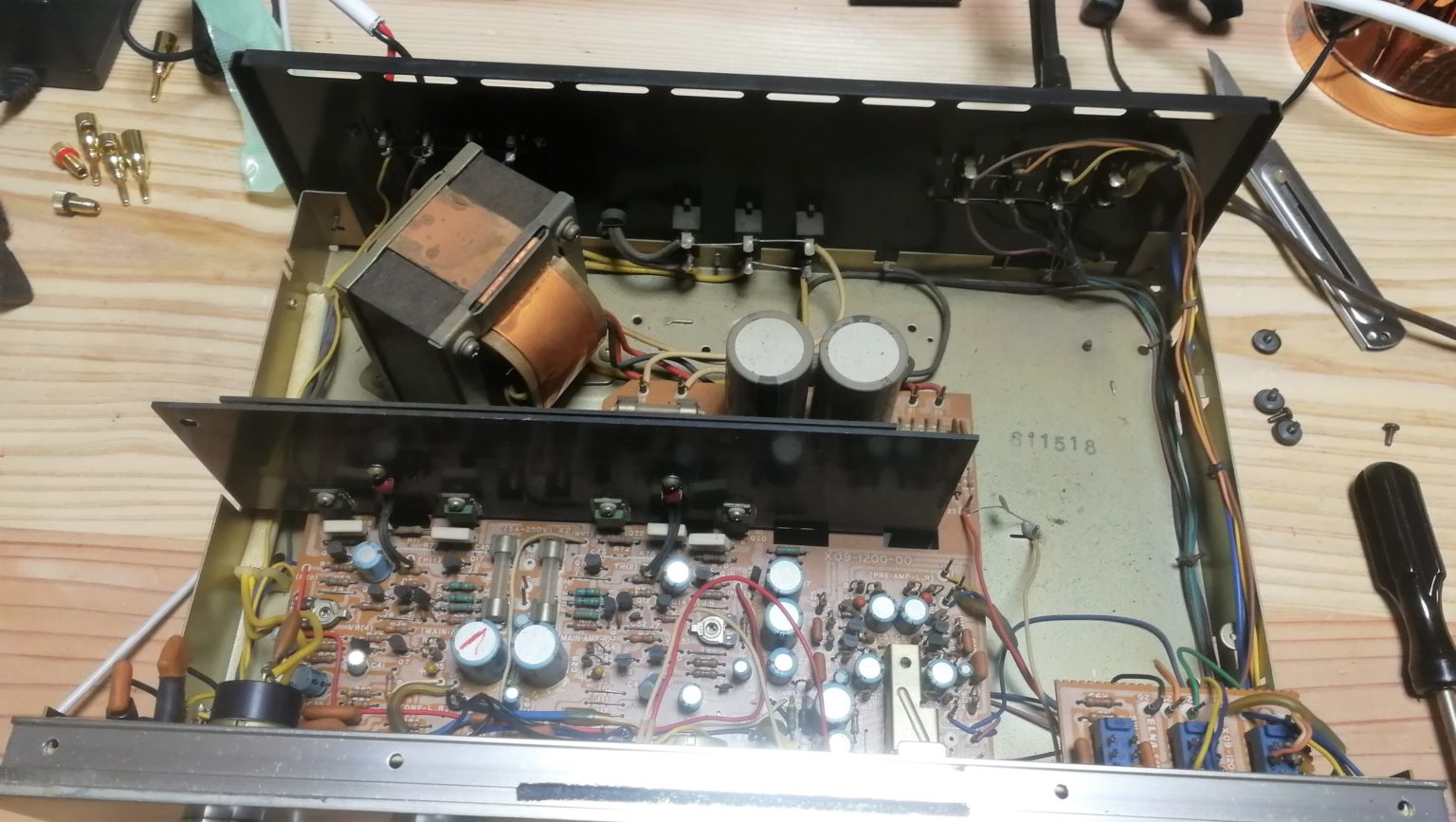 生まれた年のアンプ TRIO KA-3100で聴く。 – ぎりレコ